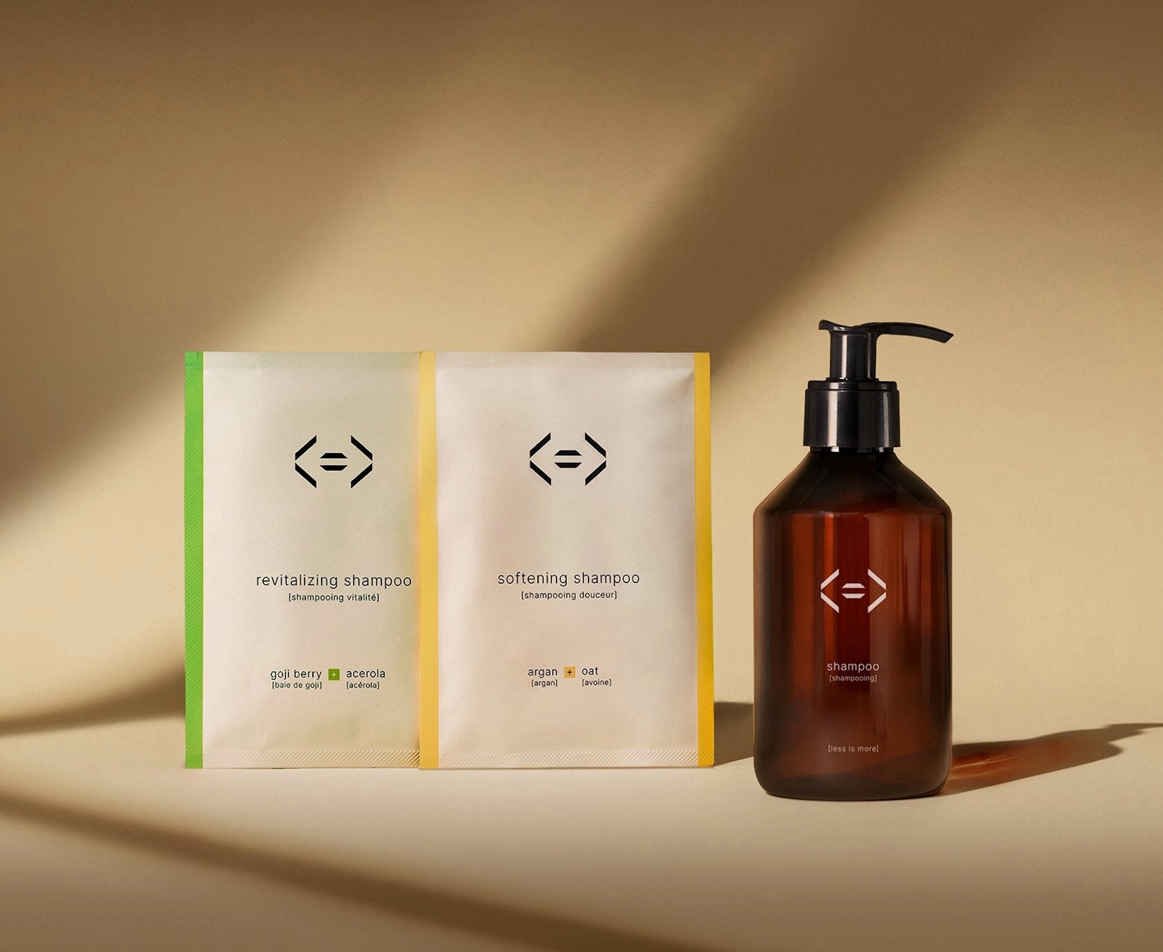 Refillable shampoos: gentle & natural - Less Is More